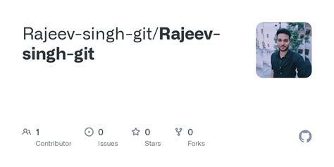 Github Rajeev Singh Gitrajeev Singh Git