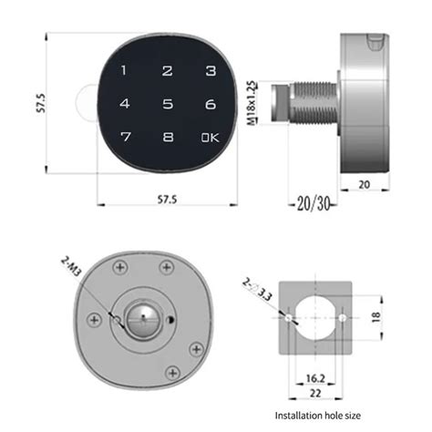 China Customized Keypad Code Lock Suppliers Manufacturers Factory