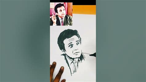 Drawing Mohanayak Uttam Kumar Sketch Easy Step By Step Soubhik Art Official Youtube