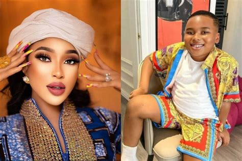 My Pride Tonto Dikeh Gushes Over Her Son King Andre As She Ignores Kemi Olunloyo S Public