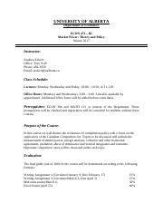 Market Power Theory And Policy In Competition Economics Course Hero