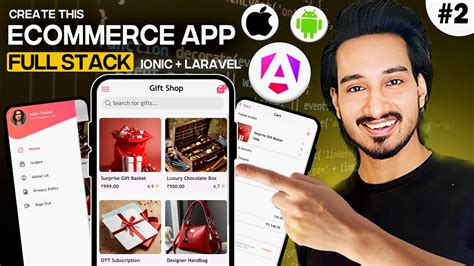 E Commerce App Ionic Laravel Full Stack Mobile App Development Course Android And Ios
