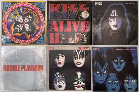 Lot 642 Kiss Lp Collection Uk Pressings