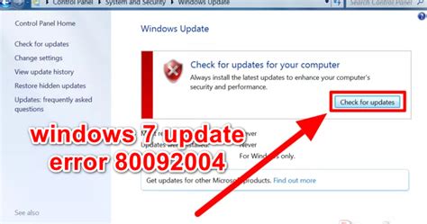 Windows 7 Update Error 80092004 What To Do Prodwebeu