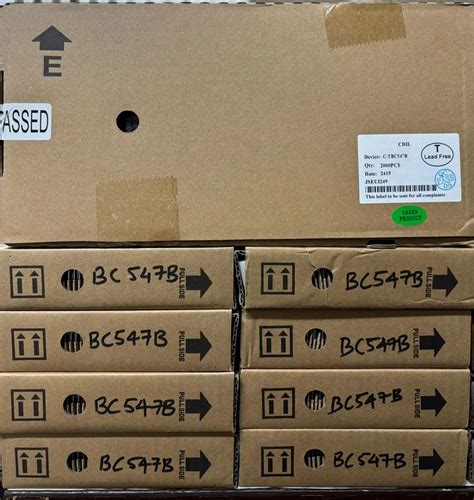 Bc547 Npn Transistor Dip At ₹ 0 55 Piece In Mumbai Id 2855418870155