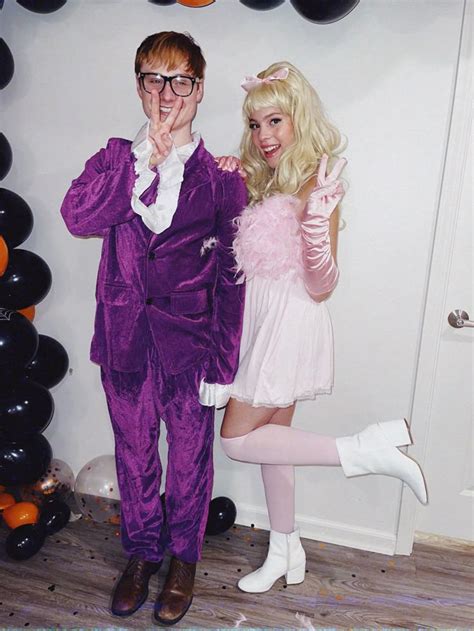 Fembot And Austin Powers Cute Couple Halloween Costumes Pretty