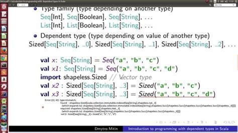 Introduction To Programming With Dependent Types In Scala Stepik Mooc List