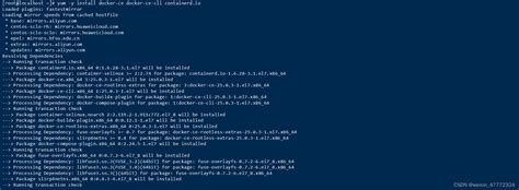 centos7 安装docker csdn博客