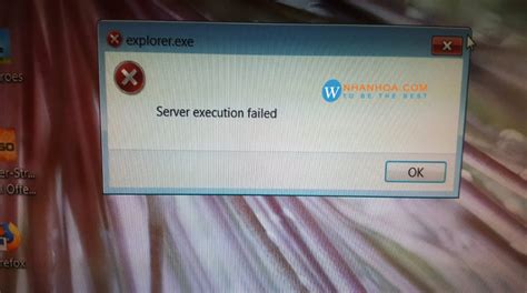Khắc Phục Lỗi Server Execution Failed Nhanh ChÓng Và ĐƠn GiẢn
