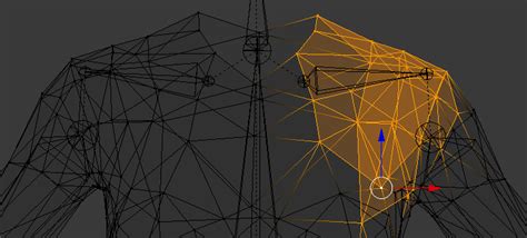 How Do I Select Vertices On A Model On 1 Side With The Mirror Modifier