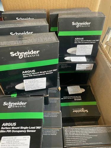 Schneider Pir Motion Sensor Argus Single Load Slim Pir 360 Deg At