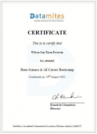 wilson jun pastorin on linkedin datascience artificialintelligence datamites