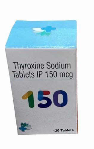 150 Mcg Thyroxine Sodium Tablets At Rs 1000 Box Konia Varanasi Id