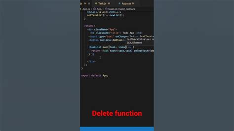 How To Add Delete Button Delete Function Youtube