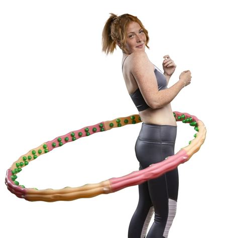 Hoopomania Large Hoop Hula Hoop With 96 Magnets 18kg