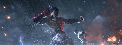 Tekken 8 Game Jin Kazama Vs Kazuya Mishima 4k Wallpaper Download
