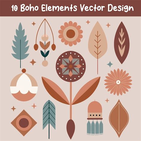 Boho Assets Vectors And Illustrations For Free Download