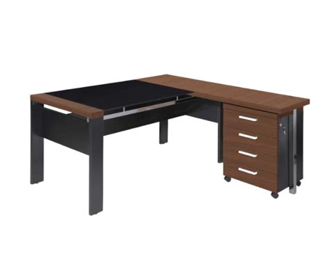 Mesa Long Britooffice Mesa Em L Diretor