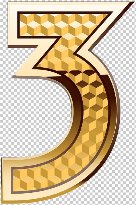 Number Numerical Digit PNG Clipart Clip Art Gold Gold Number Line