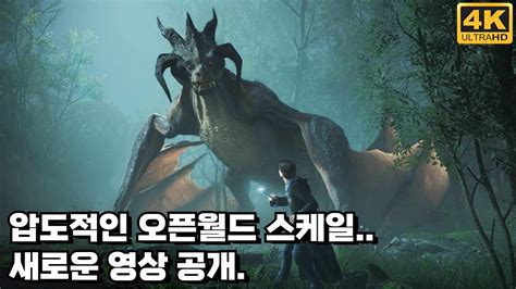 호그와트 레거시ㅣ새롭게 공개된 압도적 스케일의 오픈월드 규모ㅣ가슴이 웅장해진다 생각 이상의 퀄리티ㅣ4k Youtube