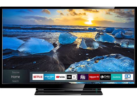 TOSHIBA 32L3163DAS LED TV (Flat, 32 Zoll / 80 cm, Full-HD, SMART TV ...
