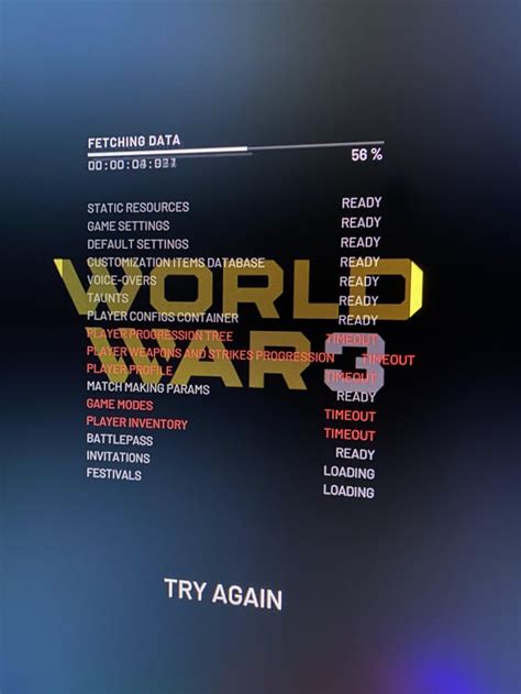 Does Anyone Have A Fix For This I Tried Verifying The Game Files But It Didnt Help R Worldwar3