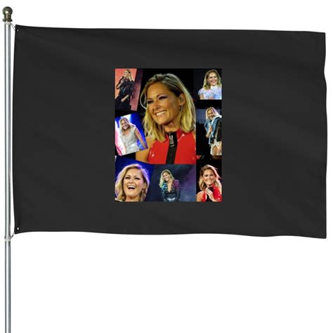 Helene Fischer Collage Essential House Flags Sold By Germaine