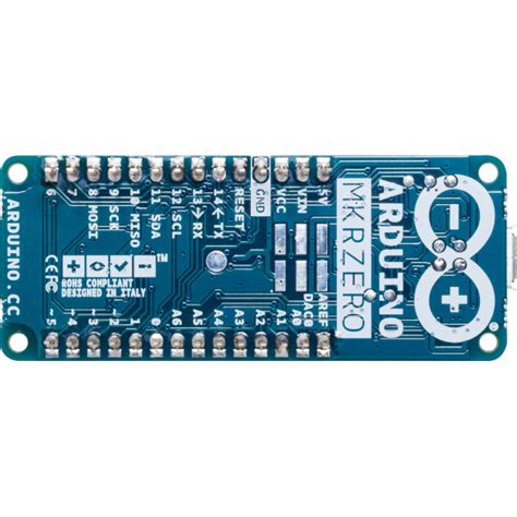 Arduino Mkr Zero With I2s Bus And Sd For Audio Samd21 Cortex M0