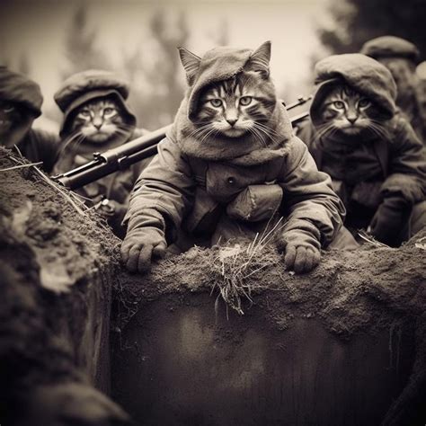 World War Ii If It Was Fought By Cats Rhellletloose