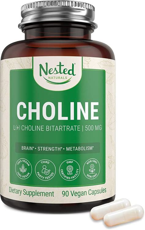 Ranking The Best Choline Supplements Of 2021