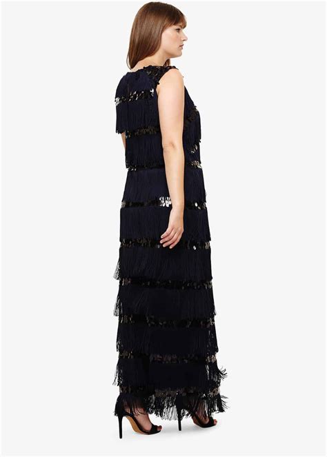 Starlet Fringe Maxi Dress