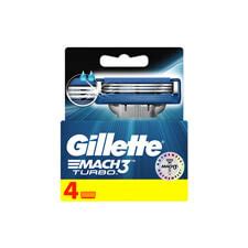 רבעיית סכיני גילוח מאך טורבו גילט Gillette Mach U Care