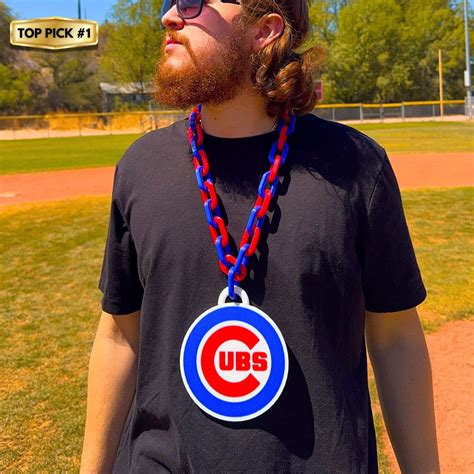 Chicago Cubs 3d Printed Keychain Cubs Baseball Fan Accessory Custom