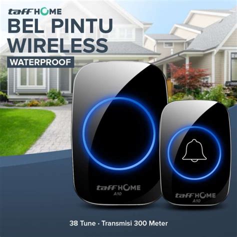 Jual Bel Pintubel Rumahdorbel Wireless 2 Transmitter 2 Receiver 60