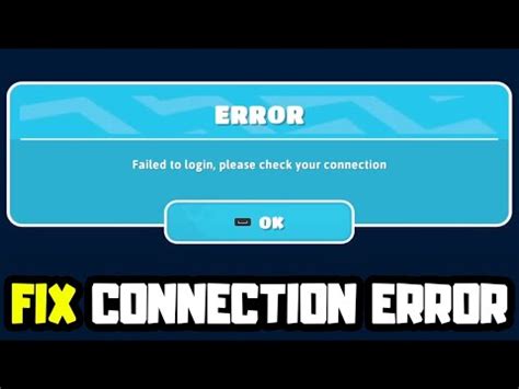 Fix Fall Guys Connection Failed Please Check Your Connection Error