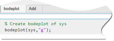 Create Plot Interactively Create Linear Analysis Response Plots In