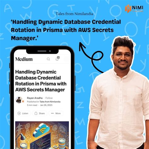 Nimi On Linkedin “handling Dynamic Database Credential Rotation In Prisma With Aws Secrets
