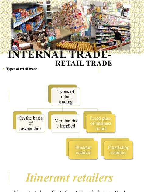 Internal Trade Pdf Retail Department Store