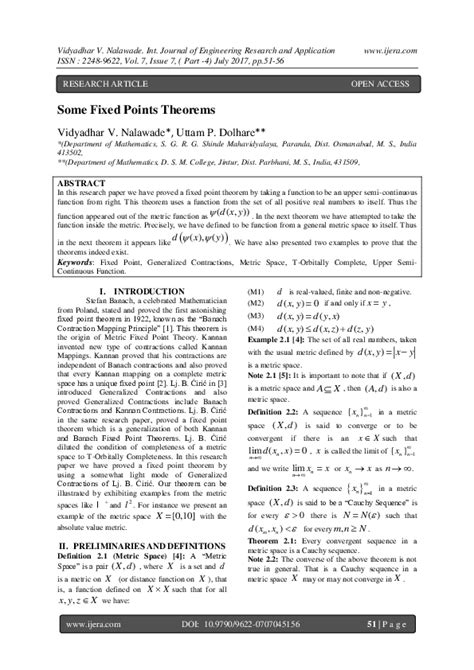 Pdf Some Fixed Points Theorems