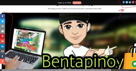 🛍️bentapinoy🛒 how to add floating social media icons in blogger
