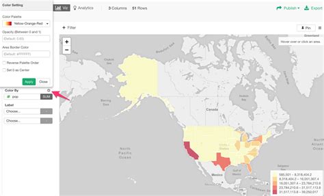 Using Area Map To Visualize Geographical Data In Exploratory By Kei Saito Learn Data Science