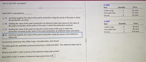 Solved A Summing Together The Value Of The Year S Chegg