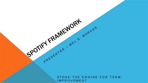Learn Spotify An Agile Framework
