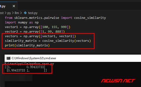 什么是余弦相似度？python如何计算余弦相似度？