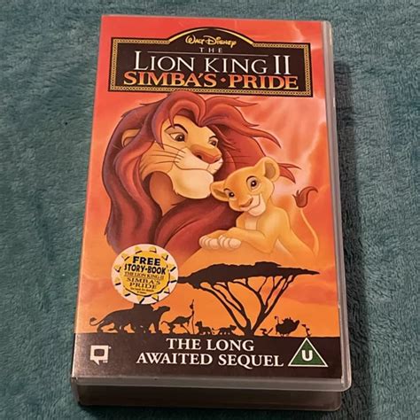 Walt Disney Lion King Ii Simbas Pride Vhspal 1999 Video Cassette