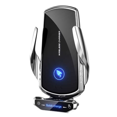 Automatic Clamping Wireless Charger Car Smart Infrared Sensor Vent