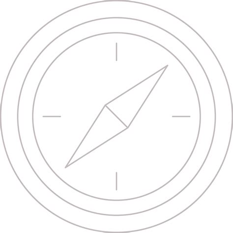 Compass Sign Web Icon 9515420 Vector Art At Vecteezy