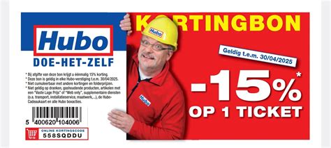 Alle Hubo Promoties Gevonden Door Promojagers In April 2025