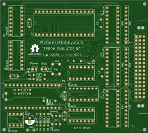 EPROM Emulator Based On Arduino Share Project PCBWay