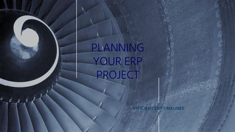 Erp Timelines